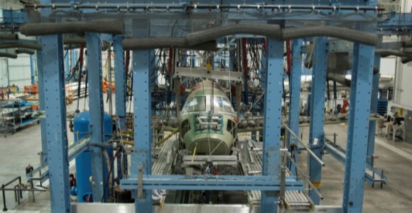 Streamline Aerospace Structural Test Setup