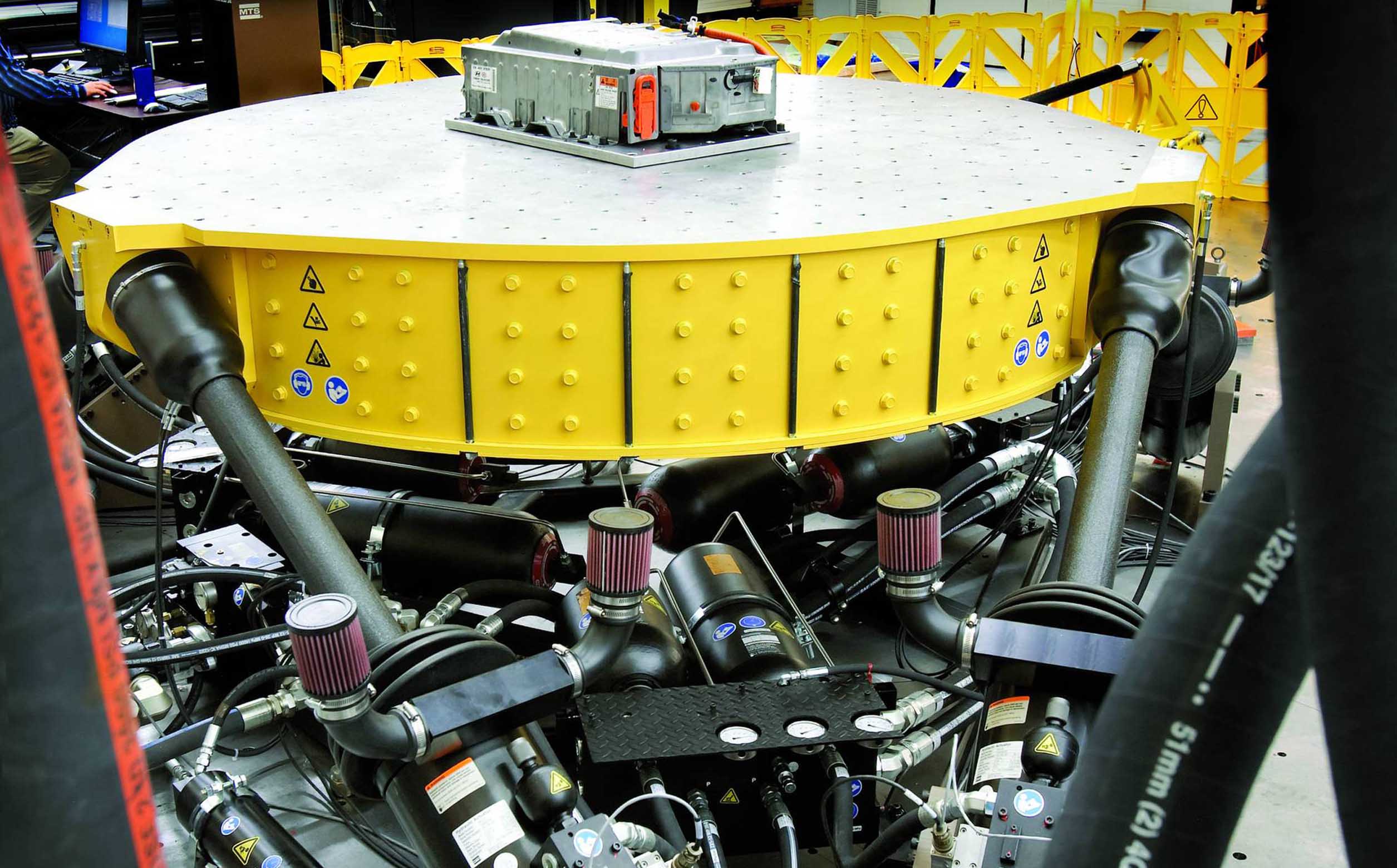 MTS Multi-Axial Simulation Table (MAST) Systems