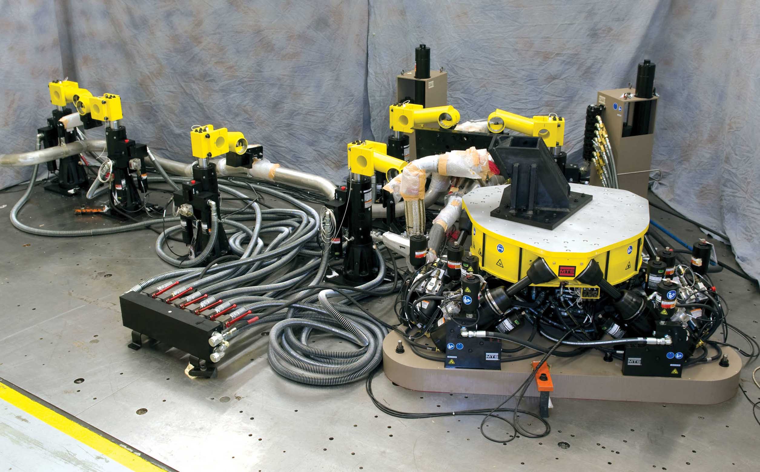MTS Multi-Axial Simulation Table (MAST) Systems