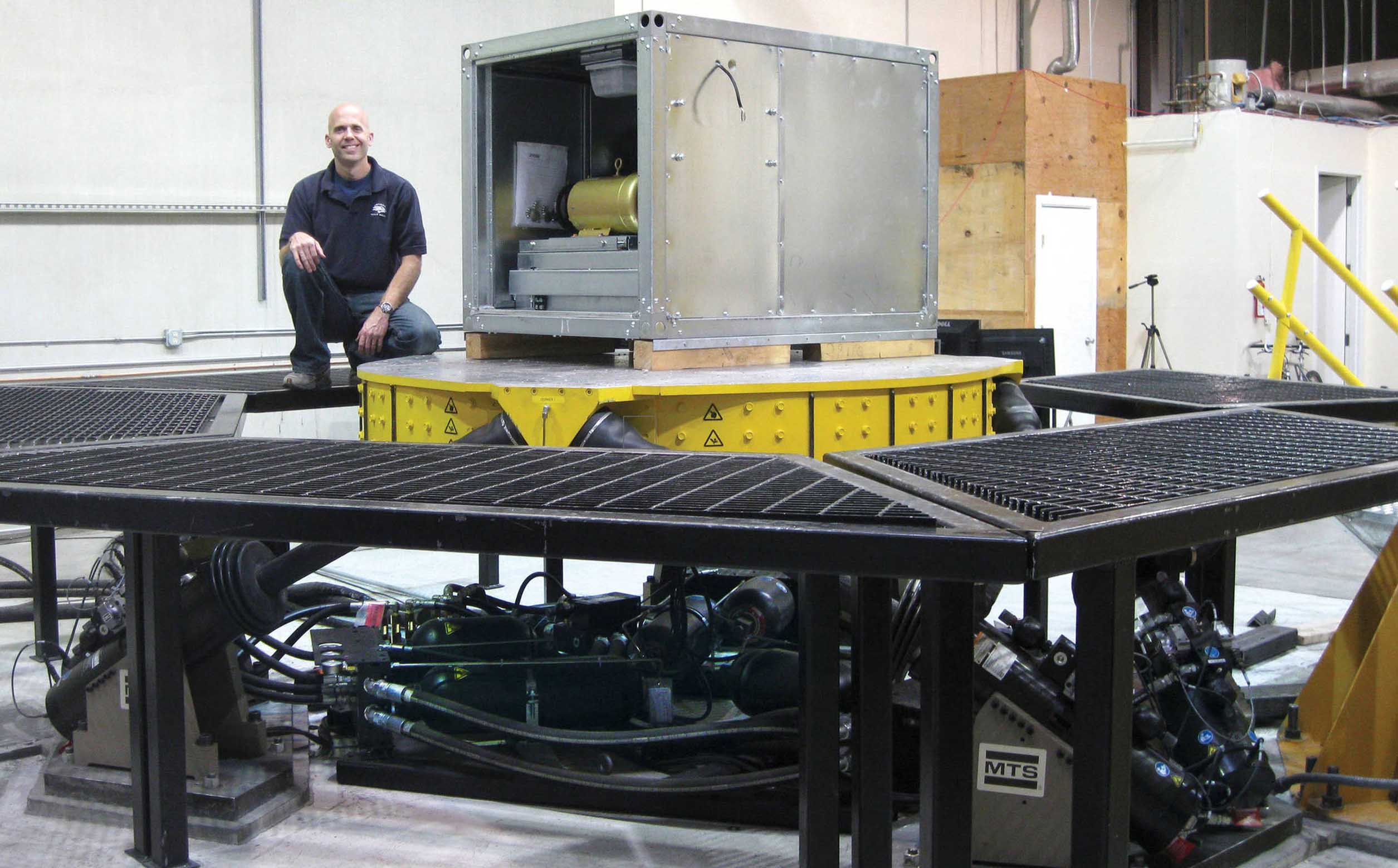MTS Multi-Axial Simulation Table (MAST) Systems