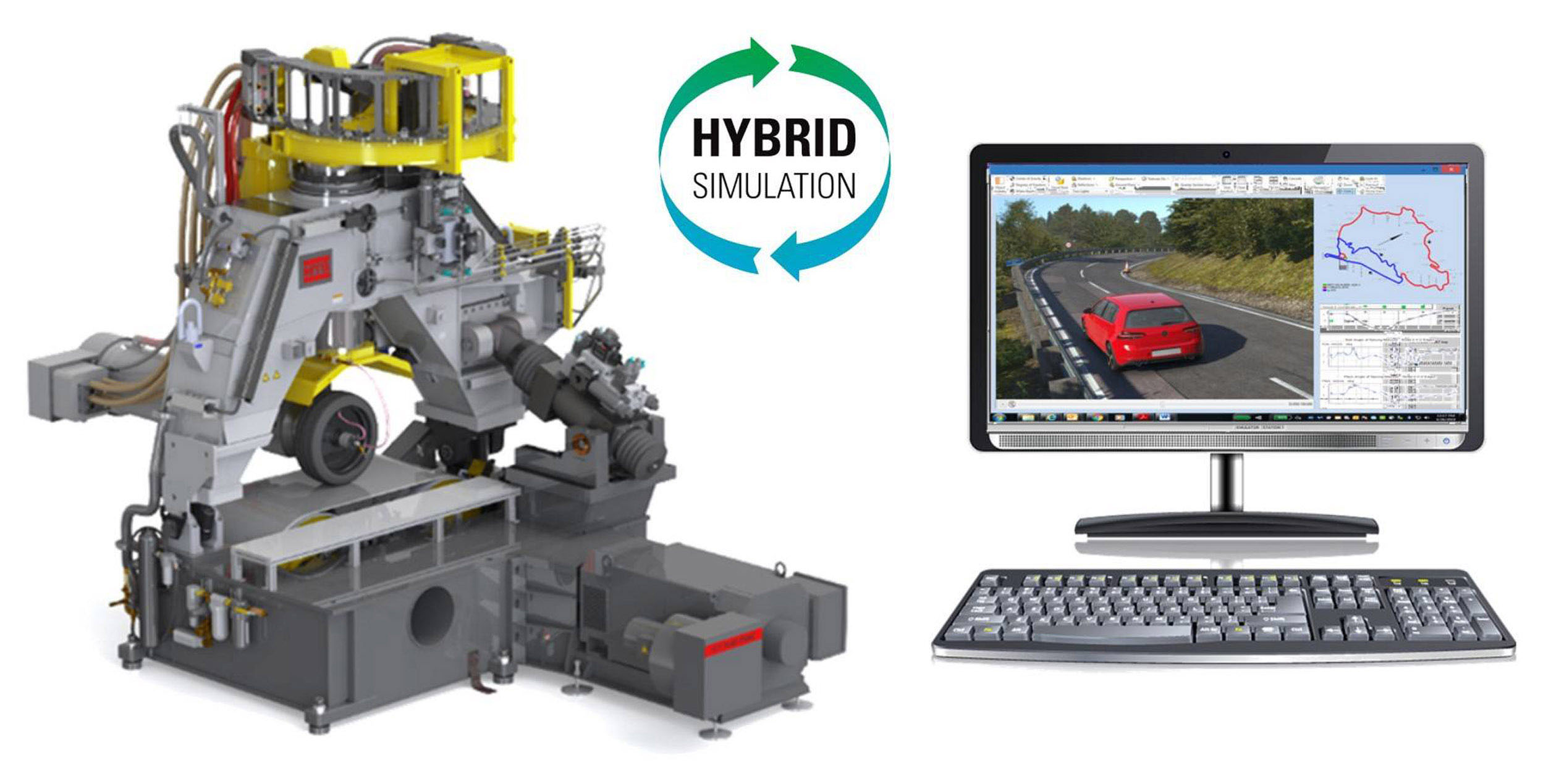 MTS imHIL Tire Hybrid Simulation