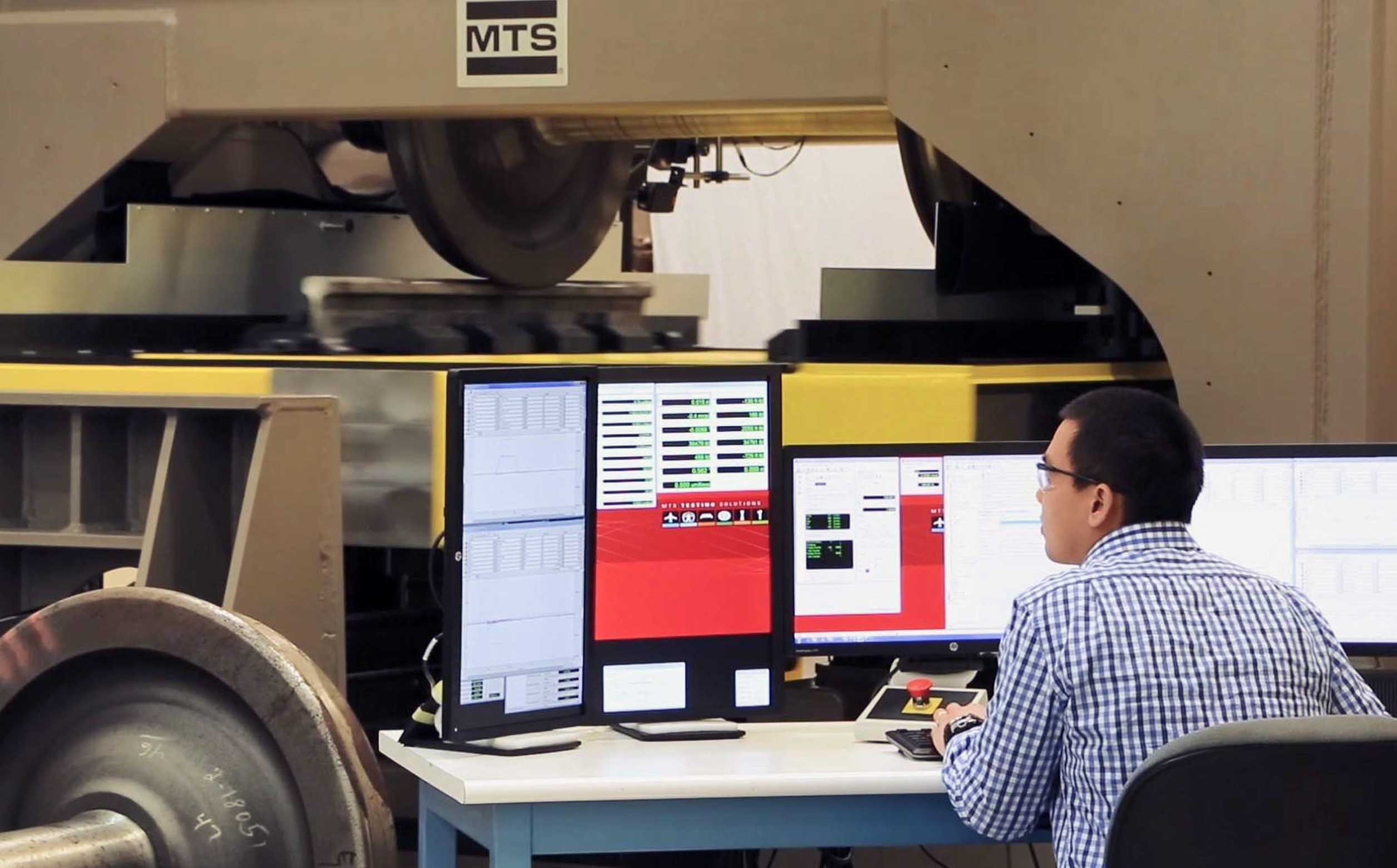 Mts Rail Rolling Contact Fatigue Rcf System