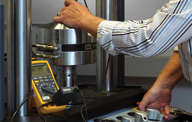 MTS Load Frame Systems Calibration